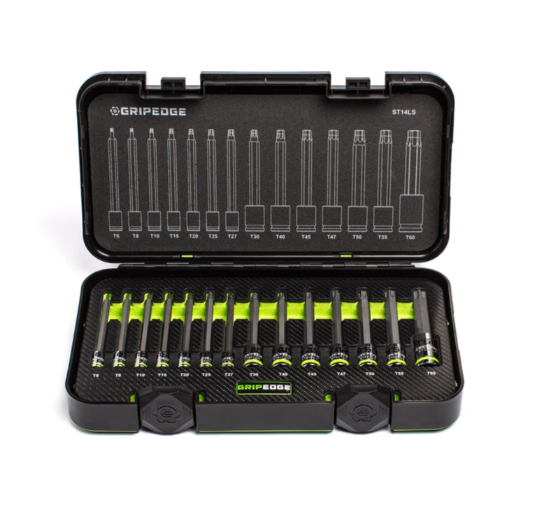 GRIPEDGE 14-PC RPT Long Star Driver Set Part #ST14LS – About Work