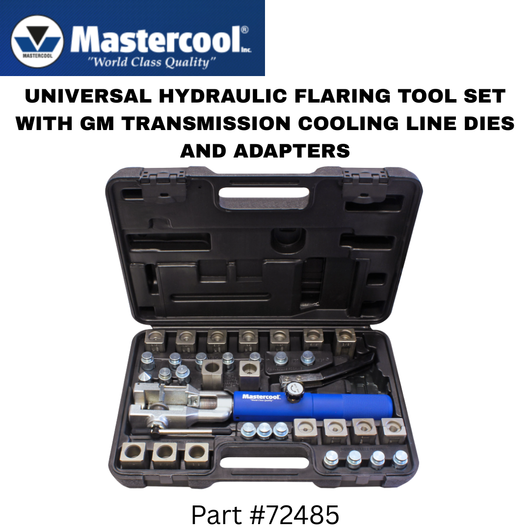 Mastercool Universal Hydraulic Flaring Tool Set With GM Transmission C ...