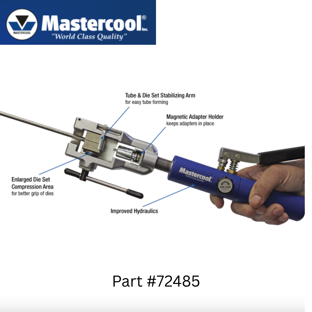 Mastercool Universal Hydraulic Flaring Tool Set With GM Transmission C ...