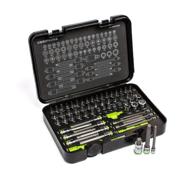 Master RPT Hex & Star Driver Set - 62-PC | Includes Hex, Star, Securit ...