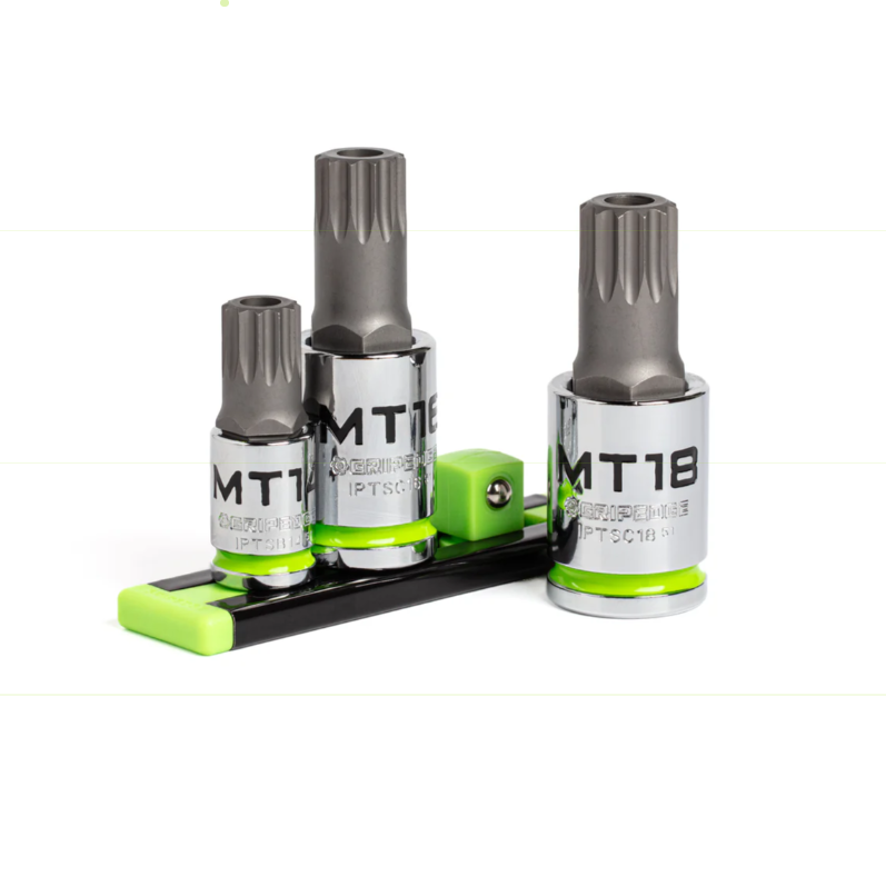 Gripedge 3 piece RPT 3/8" & 1/2" Drive Standard Security Triple Square ...